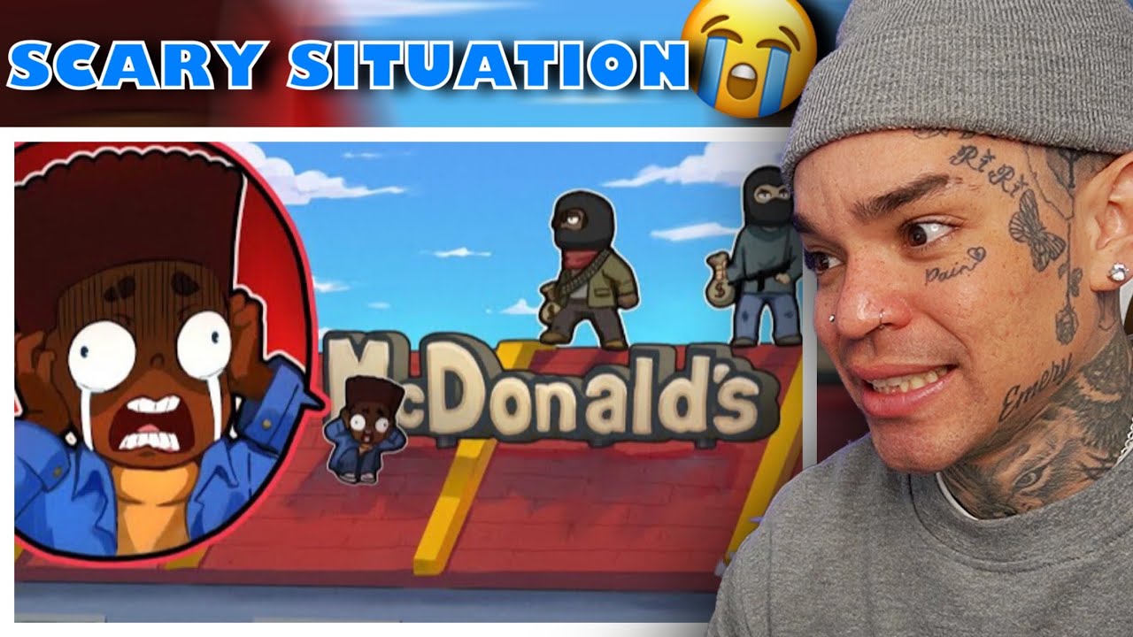 Stanley Animations - 2 Burglars 1 McDonalds W/@imsaga [reaction] - YouTube