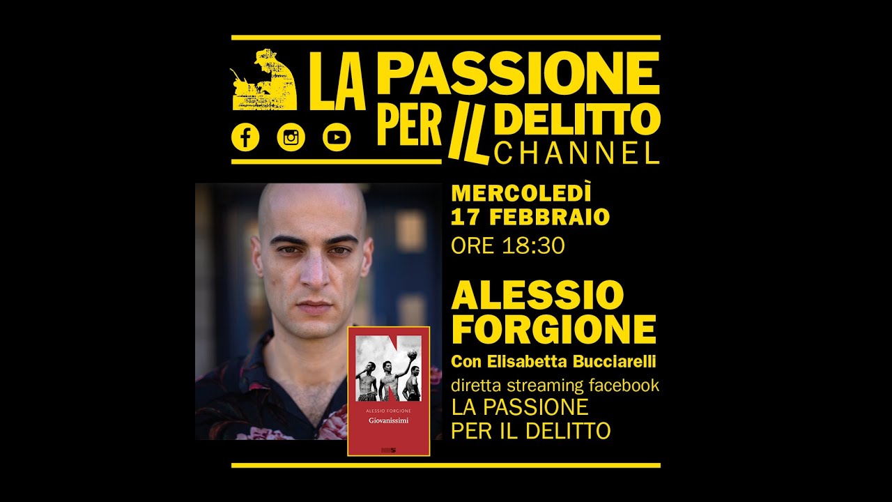 Incontro con Alessio Forgione - YouTube