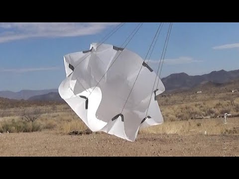 DIY model rocket parachute. Simple, cheap, easy. - YouTube