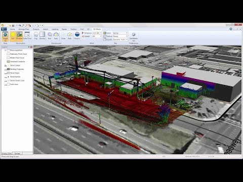GeoMedia 3D Point Cloud Integration Demo - YouTube