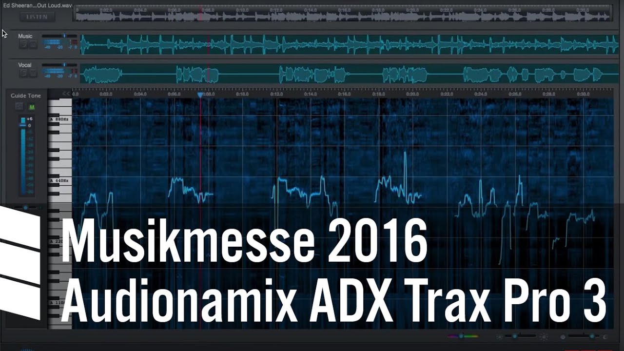 Audionamix ADX Trax Pro 3 - Musikmesse 2016 - YouTube