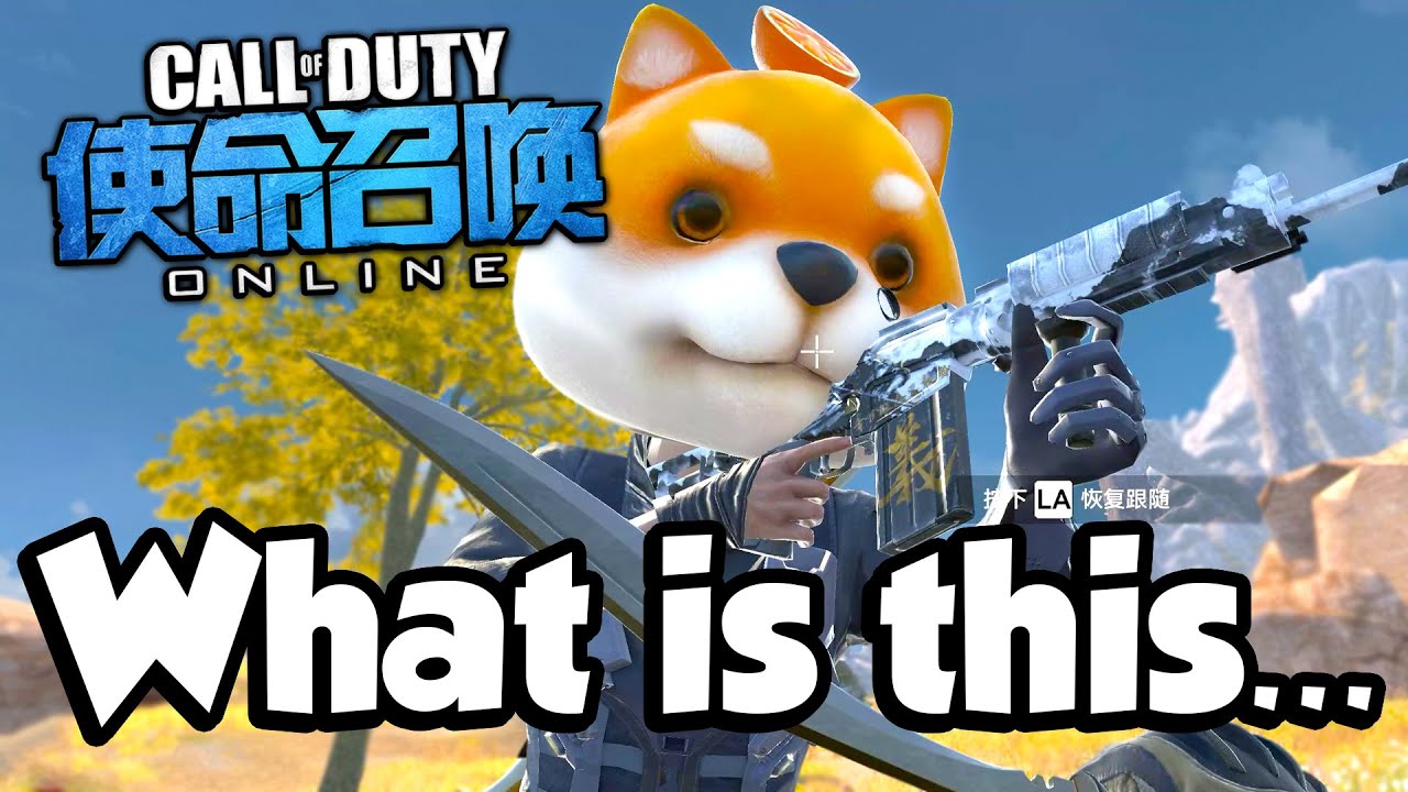 CHINESE COD is really weird - YouTube