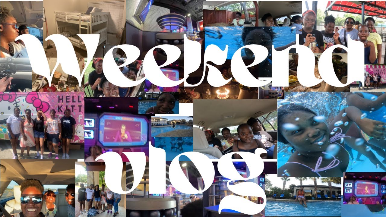 Weekend Vlog | Days in my life | Hotel Party | Pool Party | Amusement ...