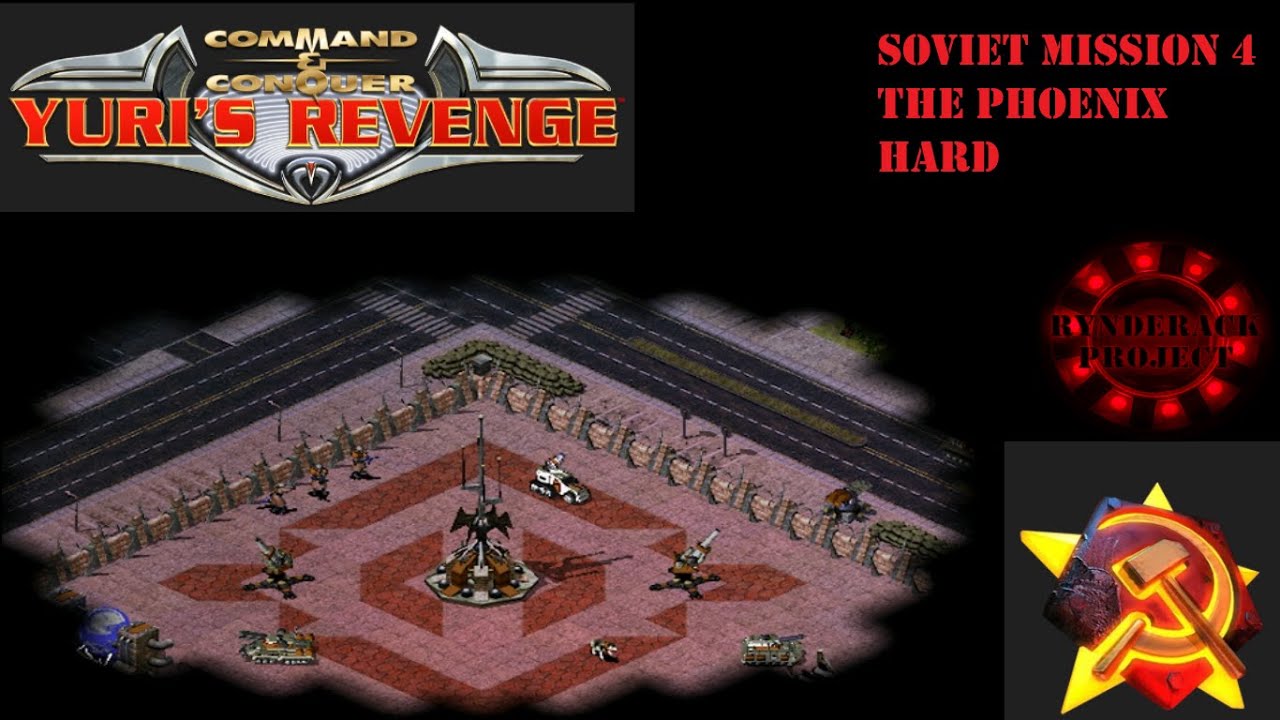 Red Alert 2: Yuri's Revenge - Rynderack Project: Soviet Mission 4: The Phoenix (Hard) - YouTube