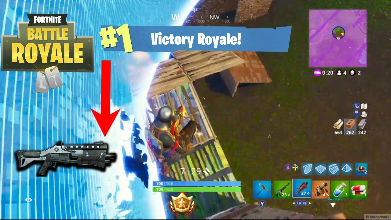 Fortnite Battle Royale: Shotgun Drop Shot! (Squad Blitz Mode) - YouTube