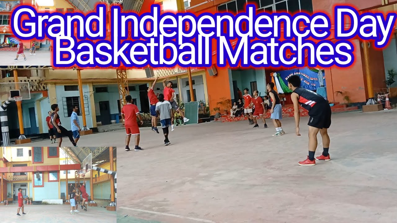 Independence Day Basketball Matches - YouTube