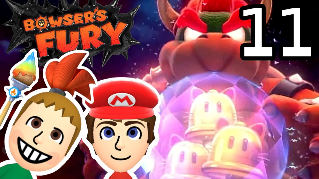 The Beast's Fury Has Grown Too Strong | Bowser's Fury (Co-op) Part 11 ...