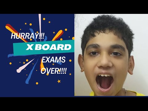 Hurray....Board Exams Over..🥳🥳 - YouTube