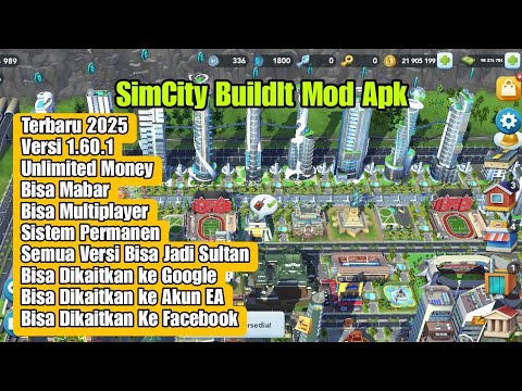 SimCity Buildlt Mod Apk Version 1.60.1 Unlimited Money 2025 - YouTube