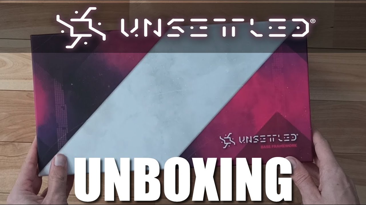 Unsettled - Board Game Unboxing (Kickstarter Base Framework) - Tabletop ...