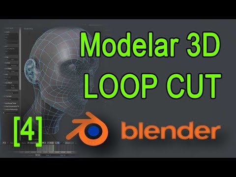[4] Como Modelar en Blender: herramienta LOOP CUT AND SLIDE - tutorial ...