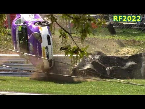 Big Porsche Boxster crash, Brands Hatch, 30 April 2022 - YouTube