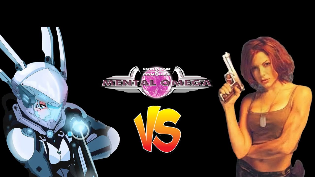 Red Alert 2 Yuri's Revenge | Mental Omega - Alize Vs Tanya Adam - YouTube