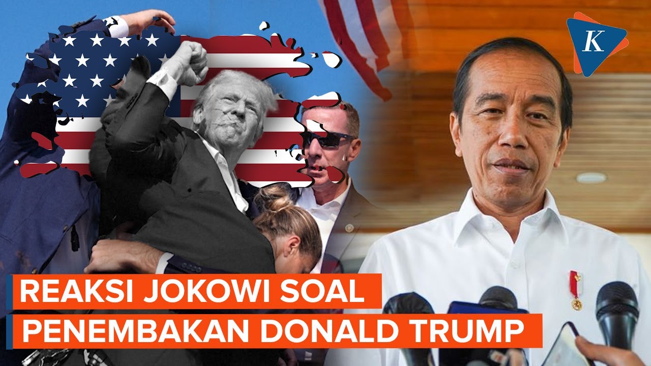 Soal Penembakan Capres AS Donald Trump, Jokowi: Terkejut dan Sedih ...