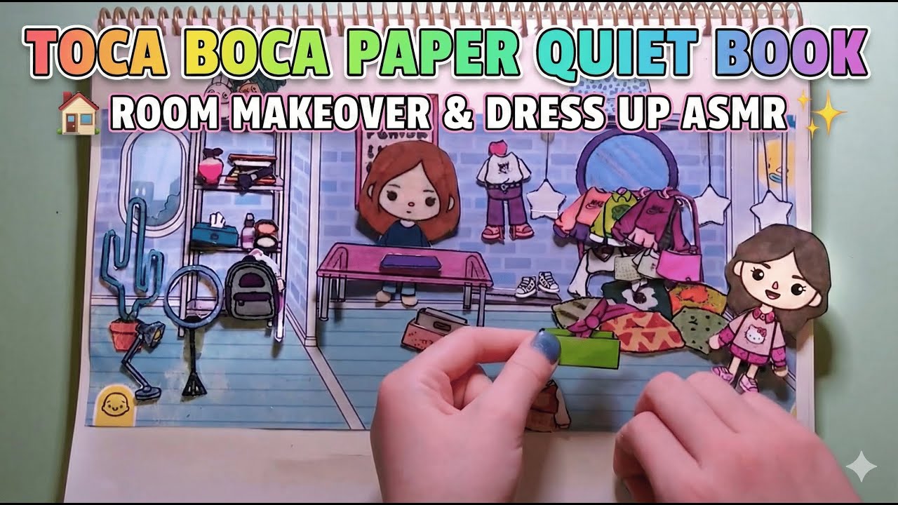 Toca Boca Diy Asmr RoomBag Clothes Dressing Toca World Toca Boca # ...