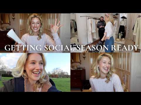 PLANNING THE PERFECT SOCIAL SEASON | OUTFIT SNEAK PEEKS & LONDON MEETINGS