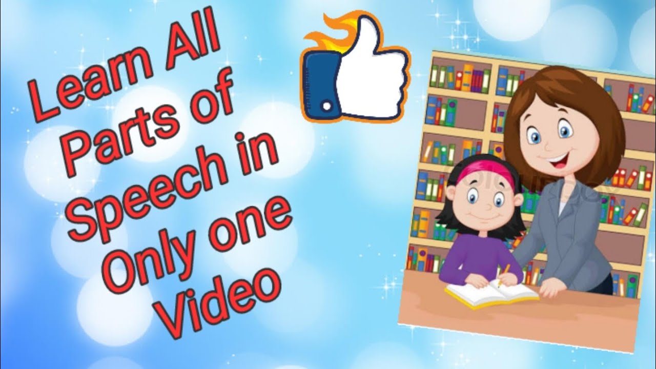 Learn All Parts of Speech in a Quick and Easy Way|| By Learn With Nimra ...