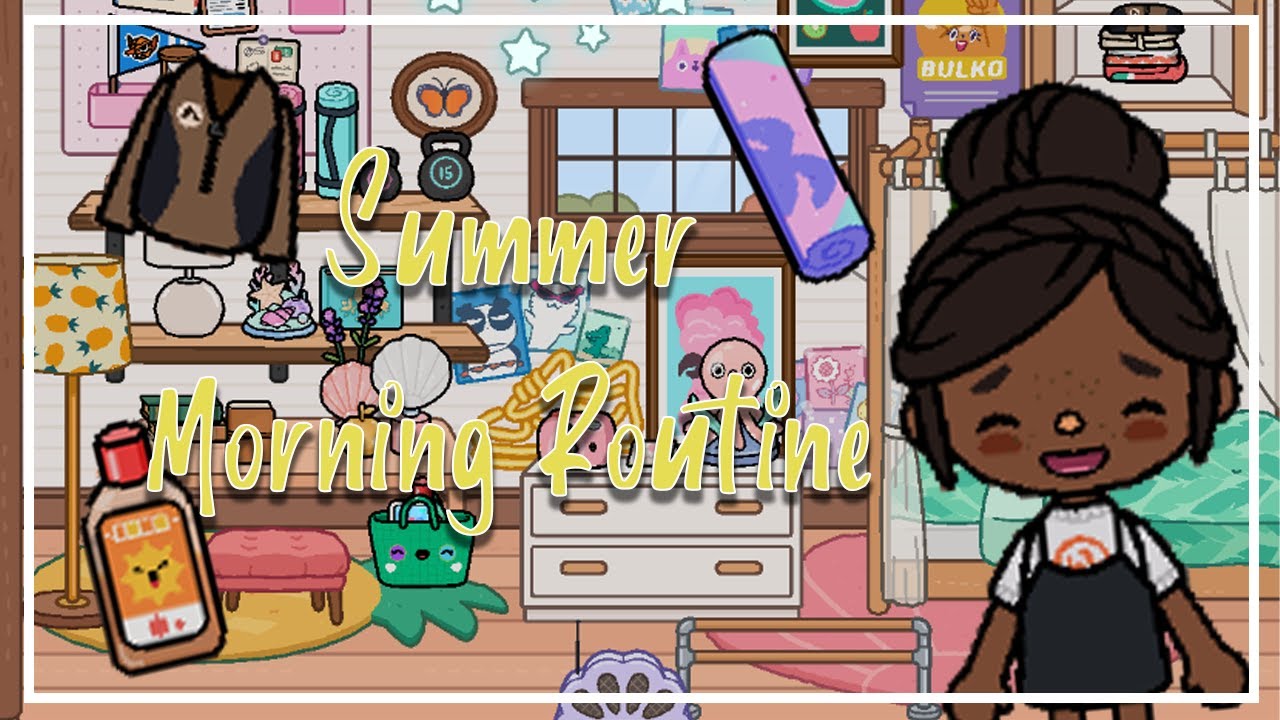 Summer Morning Routine | Toca life world - YouTube