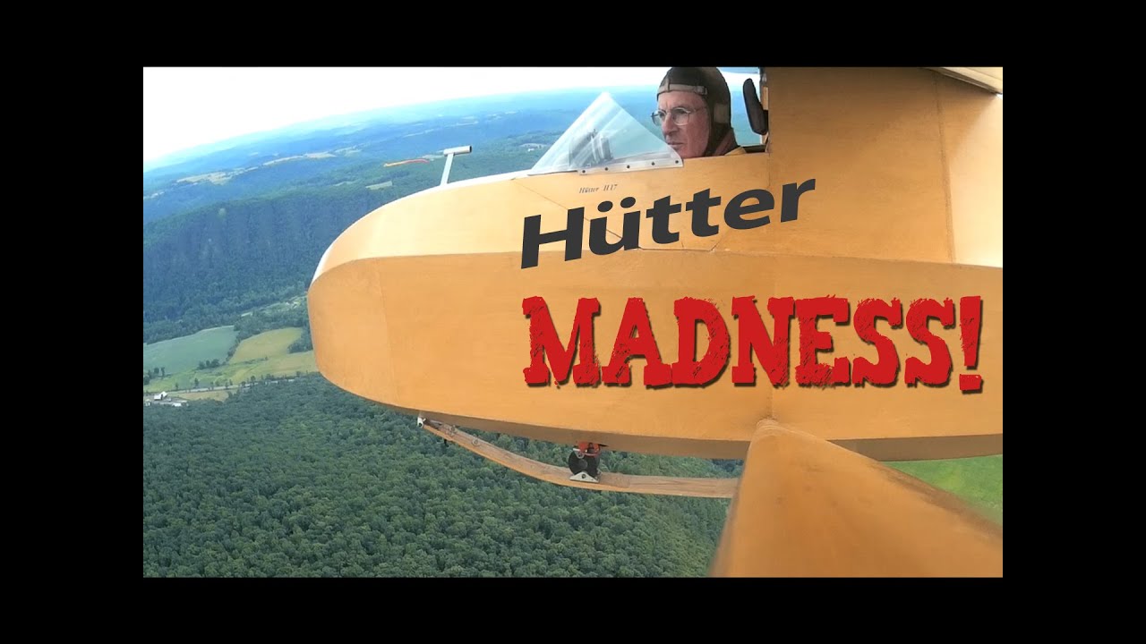 Hutter 17A Glider Flight At 2016 IVSM at Harris Hill - YouTube