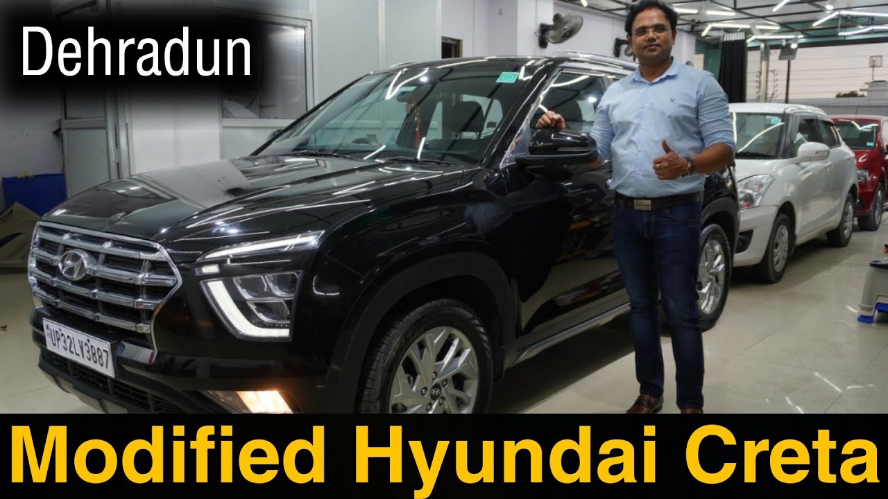 New 2021 Creta Heavily Modified || Creta Grey Interior Converted Into ...