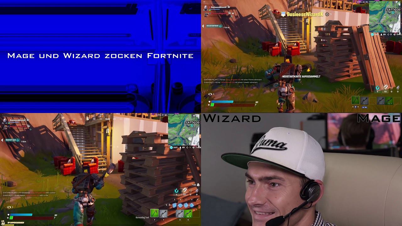 Fortnite Season 3: Campen mit dem Hubschrauber! [Let's play: Mage und ...