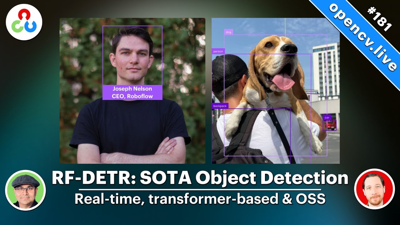 State-of-the-art Object Detection with RF-DETR - OpenCV Live 181 - YouTube