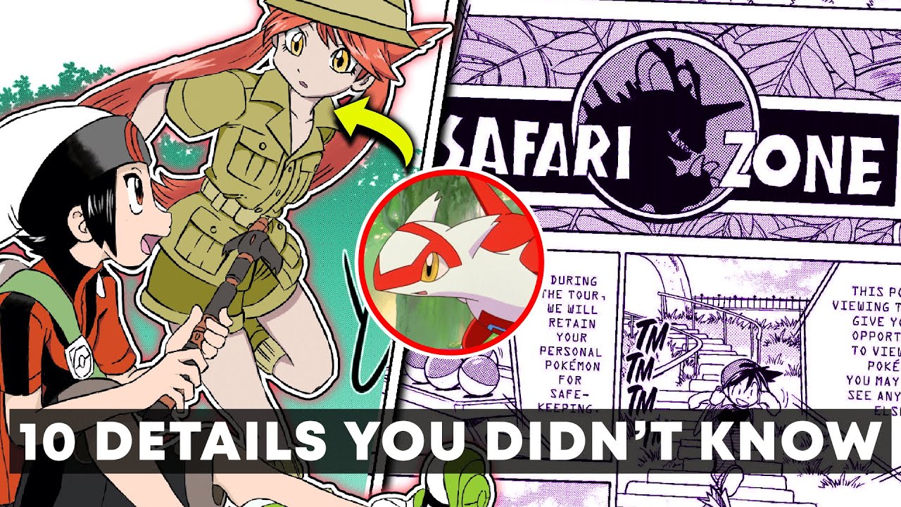 10 Hidden & Secret Details in Pokémon Adventures - YouTube