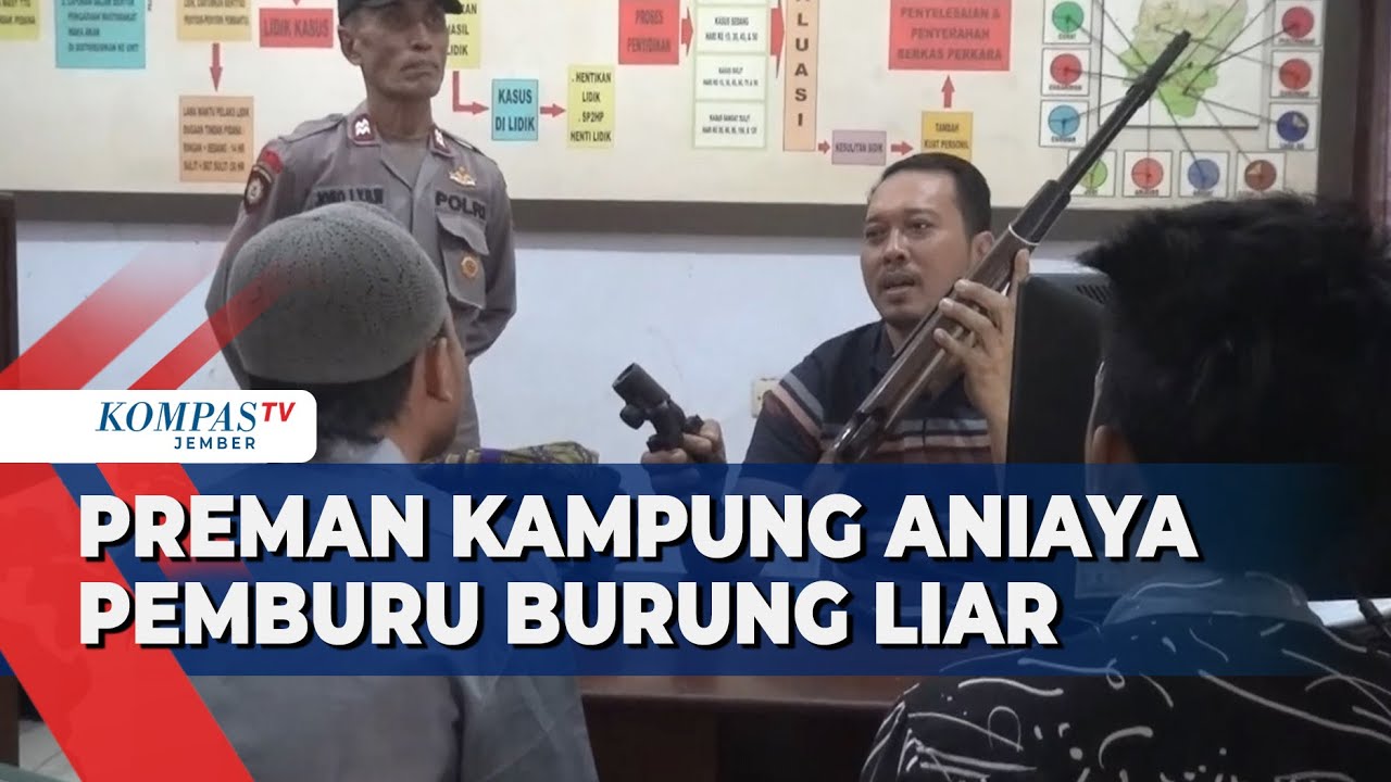 Mabuk Miras, Preman Kampung Aniaya Pemburu Burung - YouTube