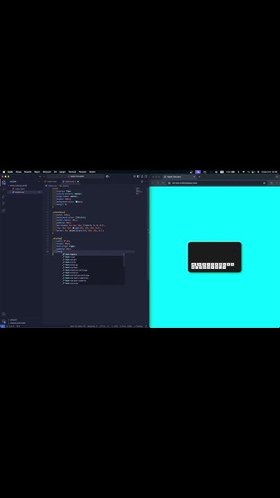 Apple Calculator ASMR | Html-Css-Javacsript | KapCode ASMR | No Talking Part-2 - YouTube