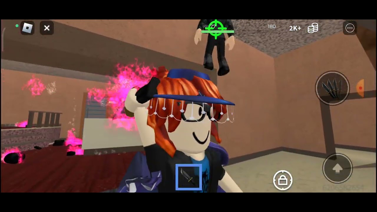 playing mm2 kill npc - YouTube