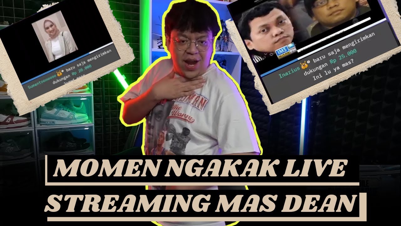 #MELODEAN RESMI TAMAT KAH ?? | MOMEN-MOMEN LUCU LIVE STREAMING DEANKT ...