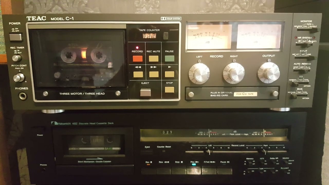 Teac C-1 - YouTube