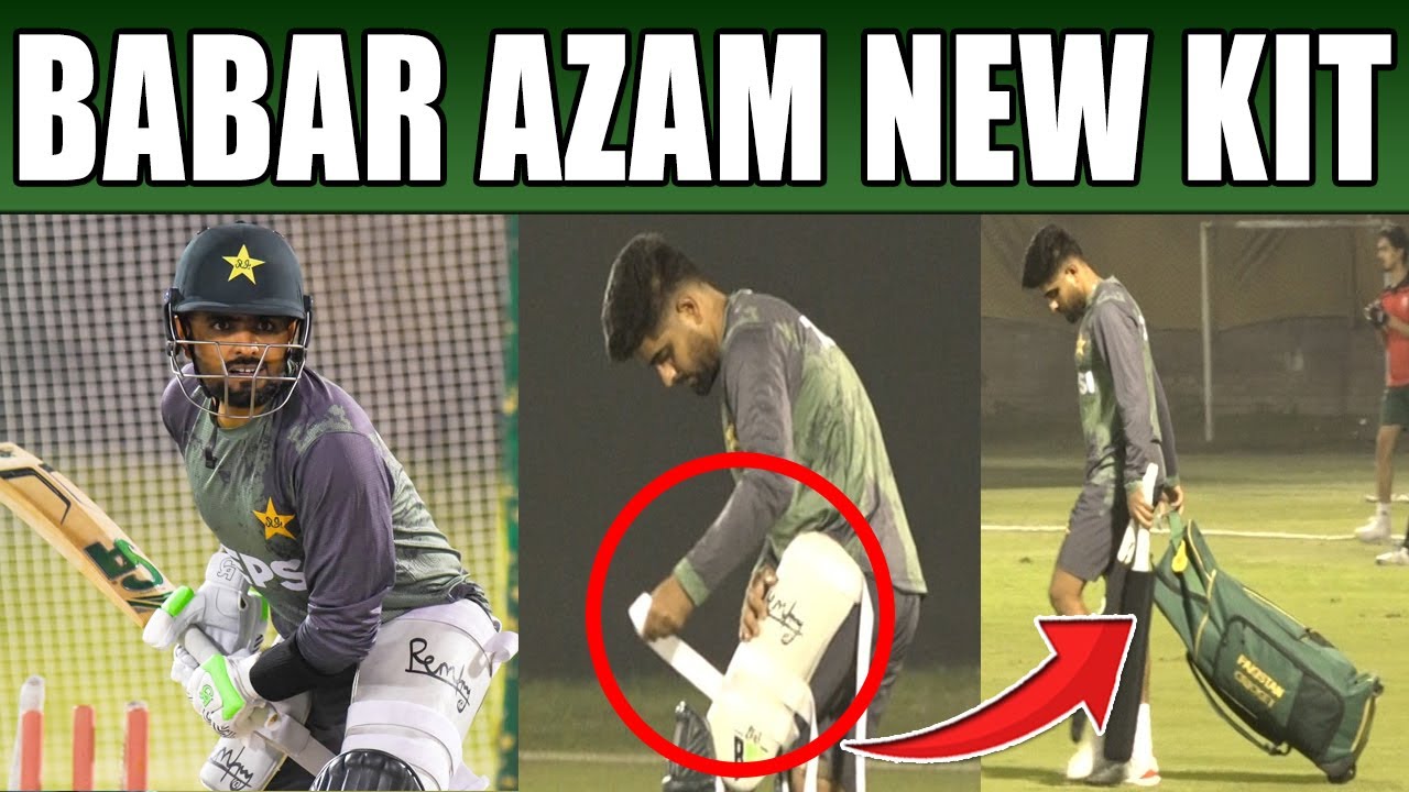 Babar Azam new kit for Nz series - YouTube
