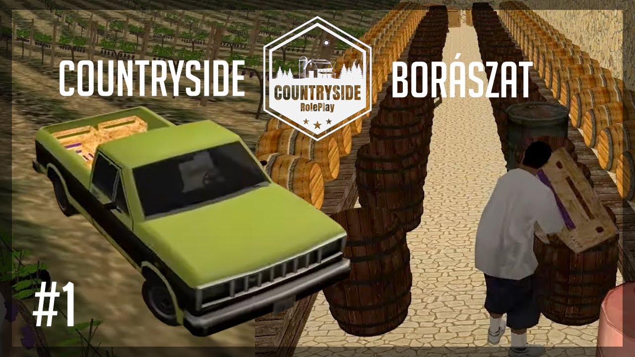 CountrySide RolePlay | #1 | BORÁSZAT MUNKA! - YouTube
