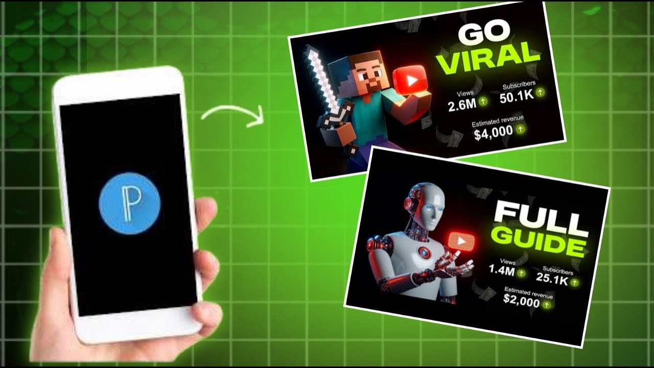 Make PC Level Thumbnails Like @decodingyt in MOBILE - YouTube