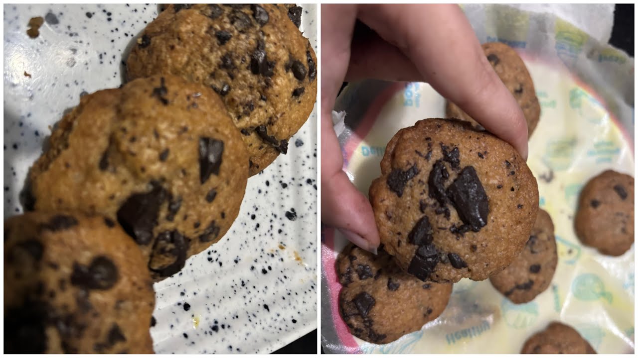 Perfect Chocolate Cookie | Crunchy Outside, Soft & Chewy Inside - YouTube