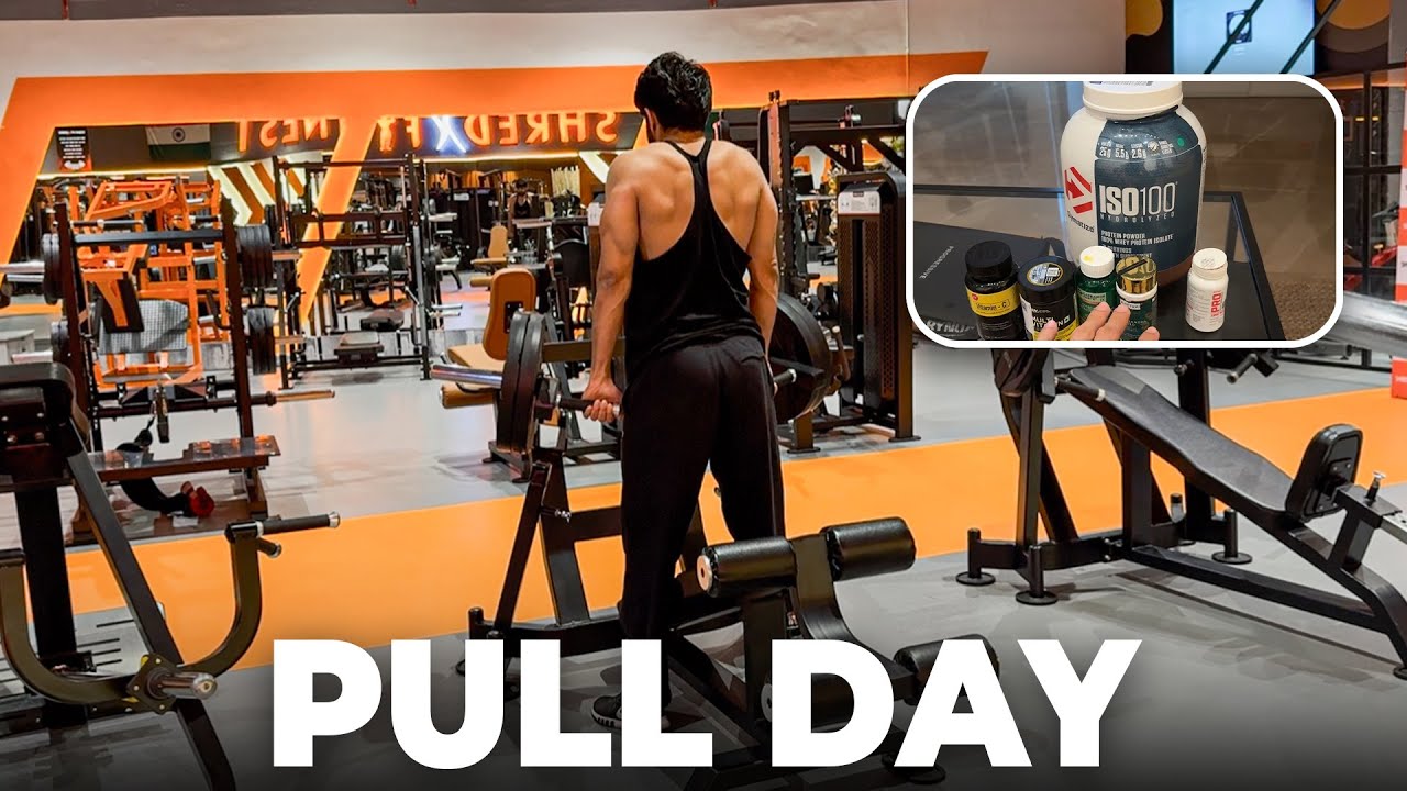 PULL DAY POWER + MY SUPPLEMENT STACK - YouTube