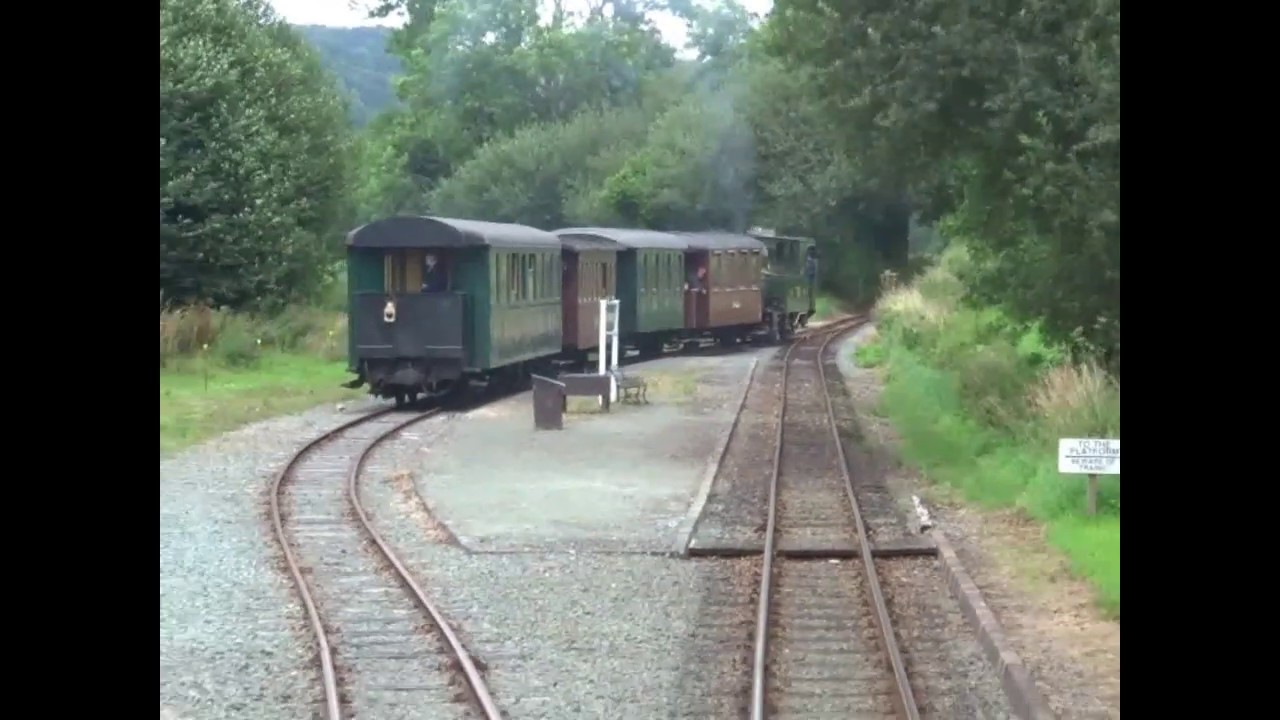 Cyfronydd Station, Welshpool & Llanfair Railway - YouTube