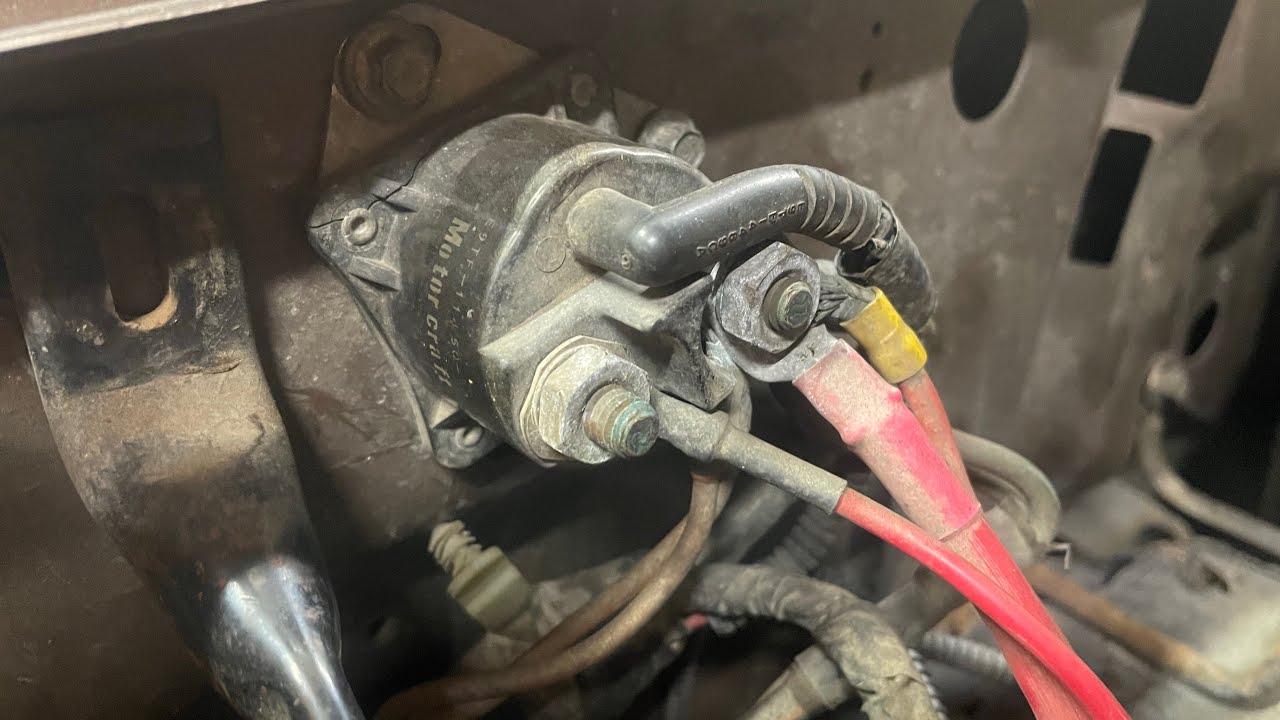 How To Remove Starter Solenoid