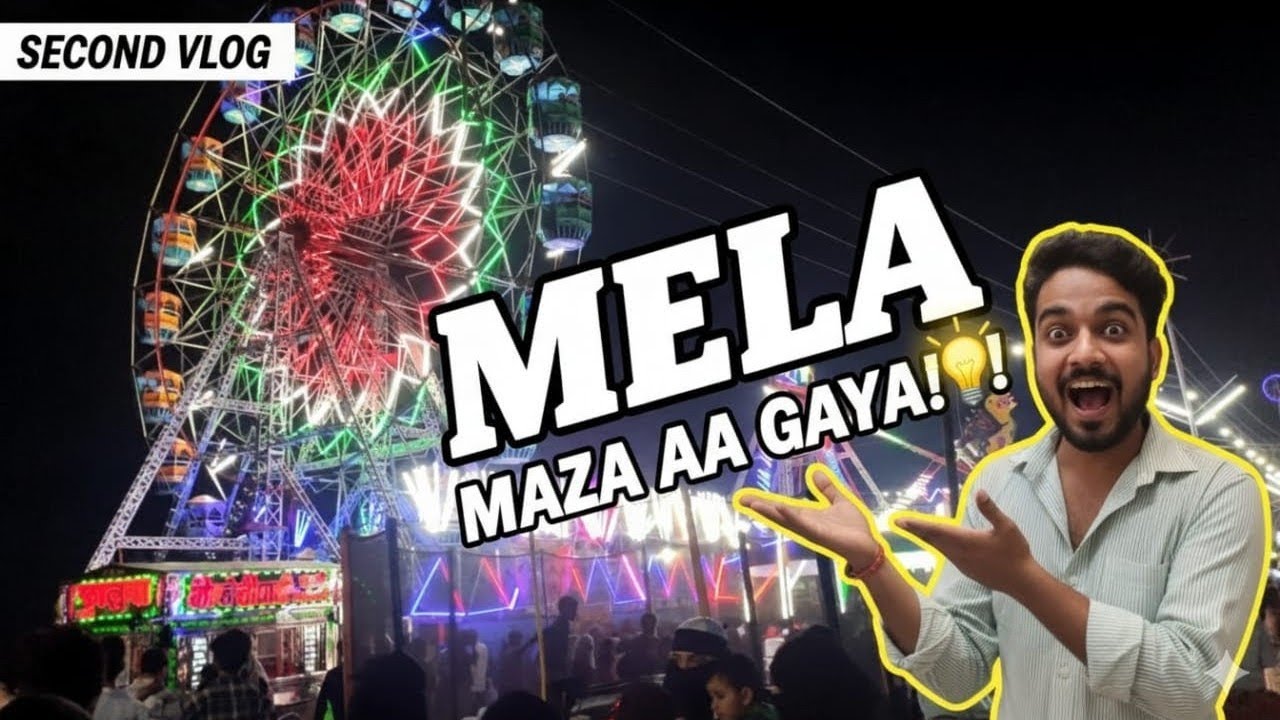 Mela Ka Sabse Bada Jhoola! 😱 | Doston Fun & Food Vlog | Daily Vlog ...