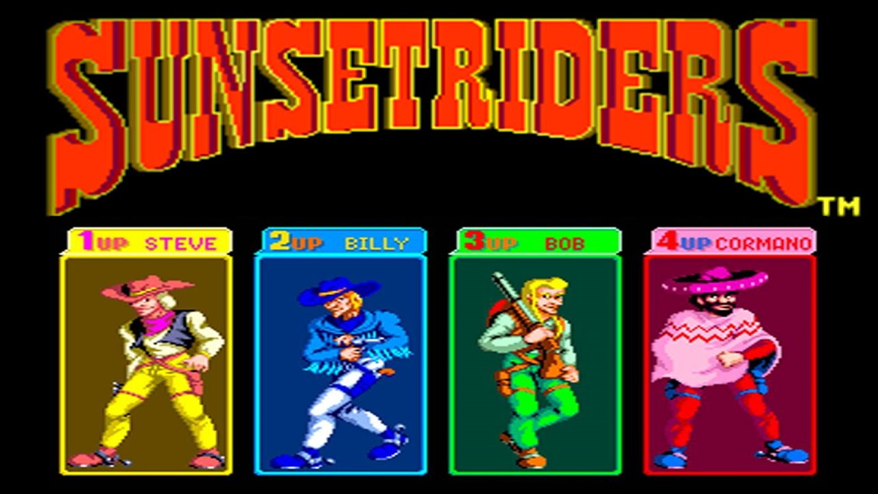 Sunset Riders Arcade Opening 📀 Trailer - Intro - Full HD 1080p - YouTube