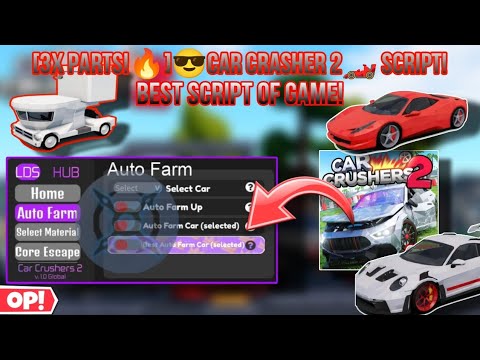 [3x Parts!🔥]😎Car Crusher 2🏎️ Script Latest Best Auto Farm Money Farm ...