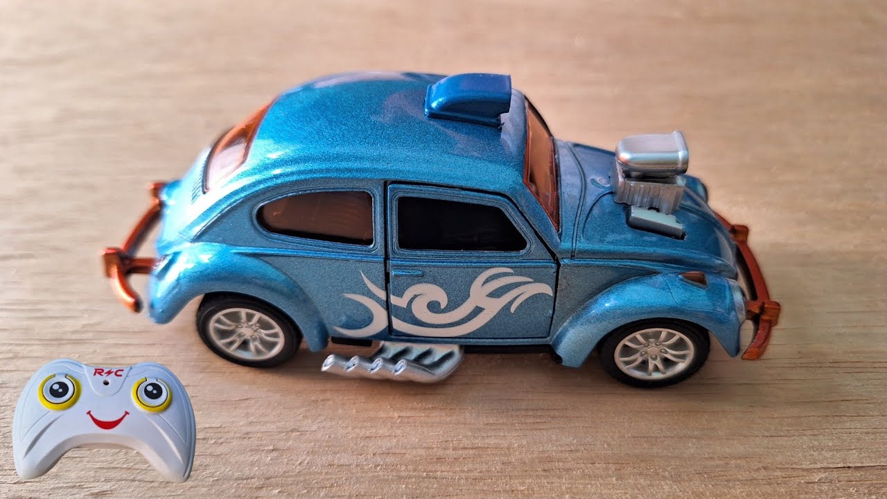 Diecast Beetle VW Miniature Toy Collection Unboxing - YouTube