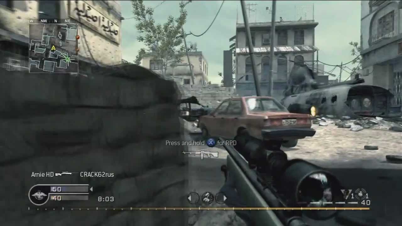 CoD4 - Crash 25-3 FFA - Sniper Gameplay/Commentary - YouTube