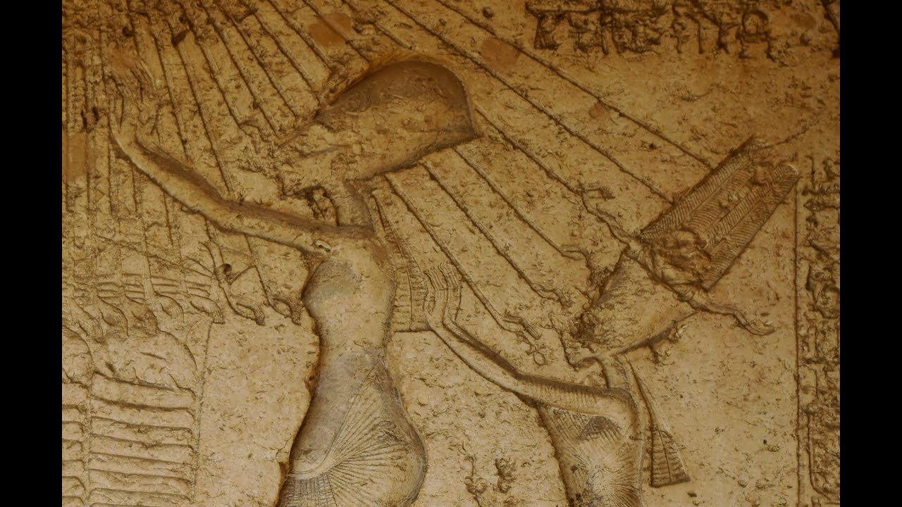 Akhenaten's Boundary Stelae A and U from Tell el-Amarna - YouTube