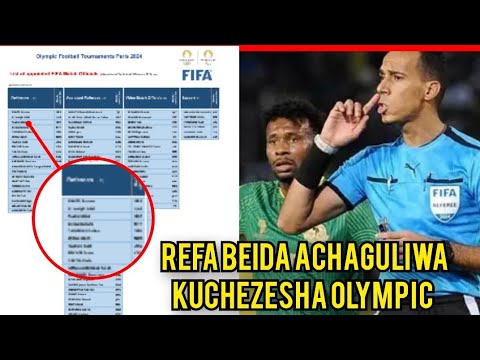Refa Beida Dahane amechaguliwa na FIFA kuchezesha michuano ya Olympic ...