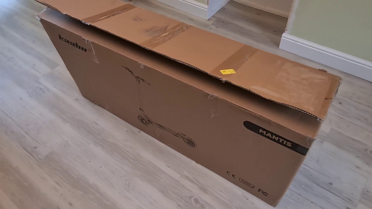 Kaabo Mantis Pro Dual Motor unboxing - YouTube