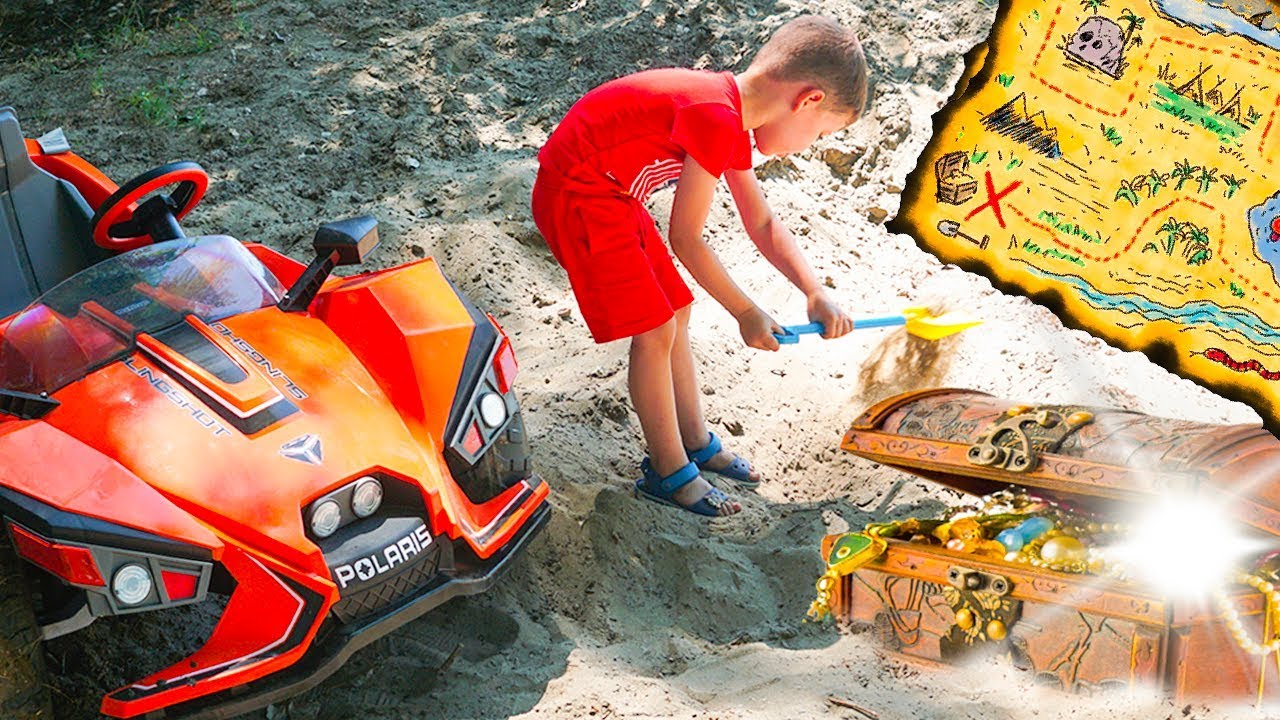 Tema Found Toy Treasure Fun story for kids - YouTube