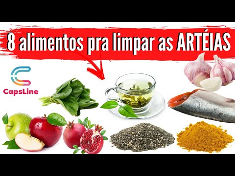 8 Alimentos Que Limpam as Artérias