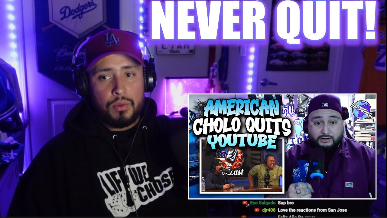 American Cholo Quitting Youtube, Blue Devil from Haters World Reaction ...